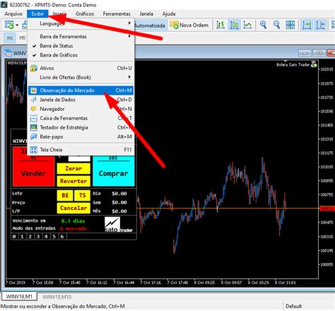 Meu MetaTrader 5 está travando Raio X Preditivo