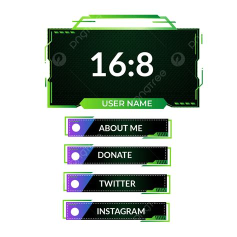 Twitch Overlay Vector PNG Images Twitch Stream Overlay And Awesome