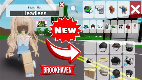 How To Use The New Avatar Editor In Brookhaven Rp Roblox Youtube