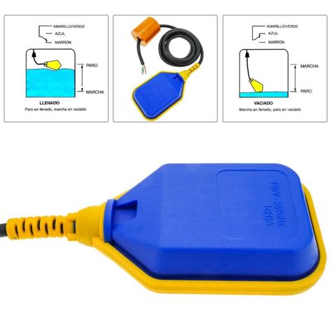Sensor Flotador Para Control De Nivel De Liquidos 2M