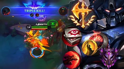 Wild Rift Aatrox Full Damage Vs Yone Baron Lane Season 10 YouTube