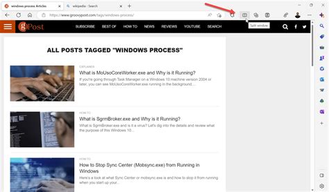 How To Enable Split Screen Mode On Microsoft Edge