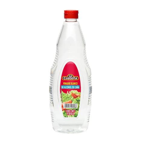 Vinagre blanco La Costeña de alcohol de caña 1 05 l Walmart