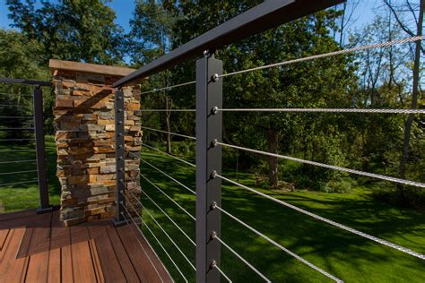 20 Steel Cable Deck Railing