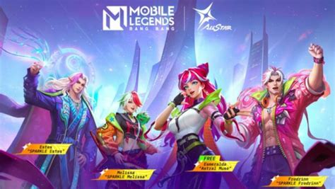 MLBB ALLSTAR 2024 Cara Dapat Skin Gratis Tanggal Rilis Skin Sparkle