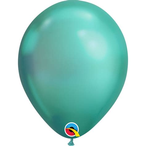 Luftballons Grün Chrome Green Ø 28 cm Qualatex