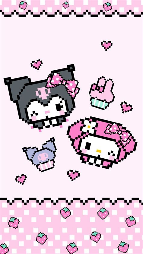 Kuromi And Melody Wallpapers Wallpapersafari