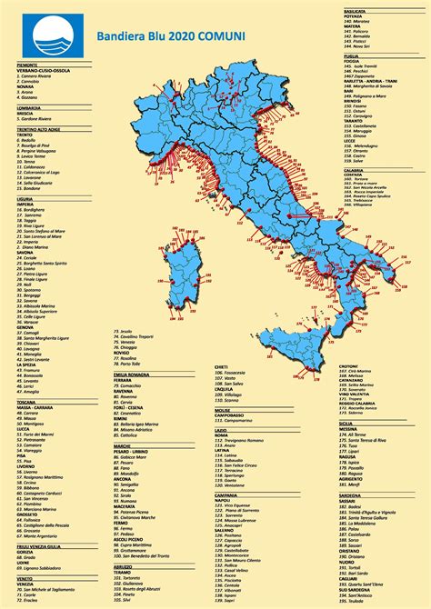Map Of Italy Beaches Jobie Lynelle