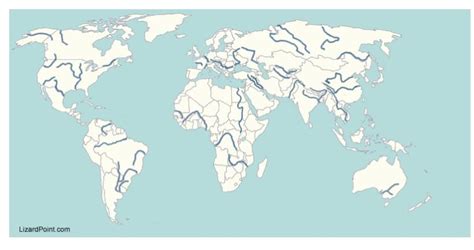 Map 3 Rivers And Lakes Diagram Quizlet