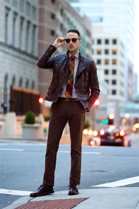 Oxblood Leather Jacket He Spoke Style