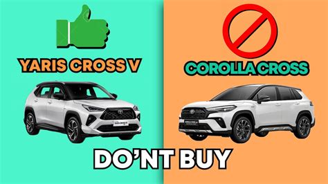 Yaris Cross V Vs Corolla Cross G Youtube