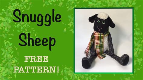 Snuggle Sheep Sherpa Sheep FREE PATTERN Full Tutorial With