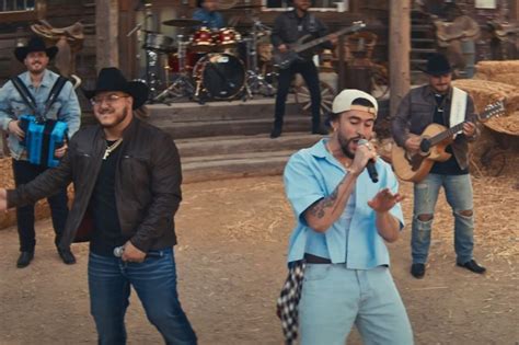 Bad Bunny y Grupo Frontera lanzaron canción Un x100to Video