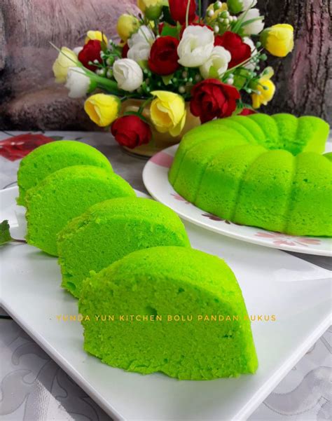 Resep Dan Cara Membuat Bolu Pandan Kukus By Yunda Yun Langsung Makan
