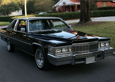 RARE TRIPLE BLACK TWO OWNER SURVIVOR 1977 Cadillac Coupe De Ville