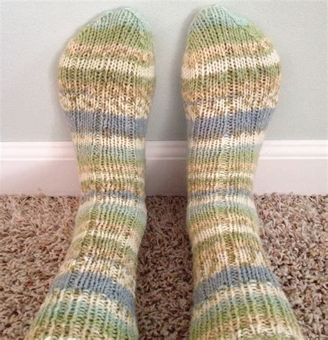 ChristinaPurls DK Ribbed Sock Pattern