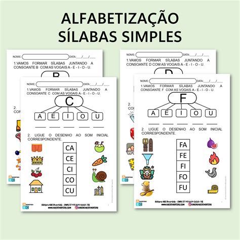 30 Atividades Vogais Mestre Do Saber