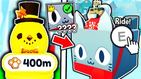 I Got St Titanic Jolly Cat In Pet Simulator X Youtube