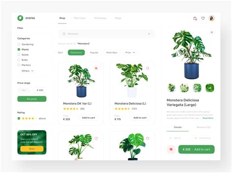 OYOTEE Plant Shop Website By Maulana Farhan N On Dribbble