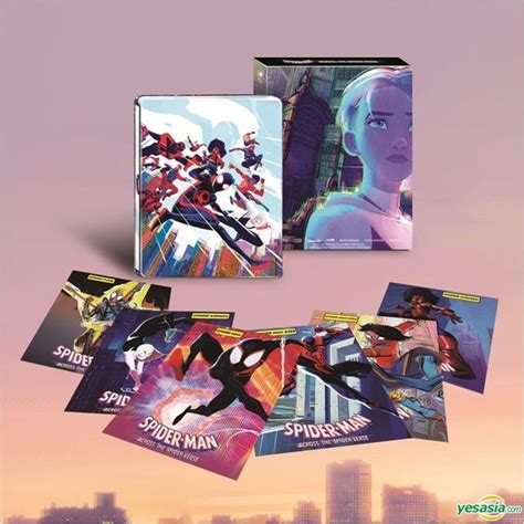 YESASIA Spider Man Across The Spider Verse 2023 4K Ultra HD Blu