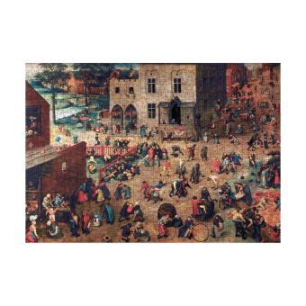 Puzzle 1000 pièces JEUX D ENFANTS BRUEGEL PIATNIK Multicolore Puzzle