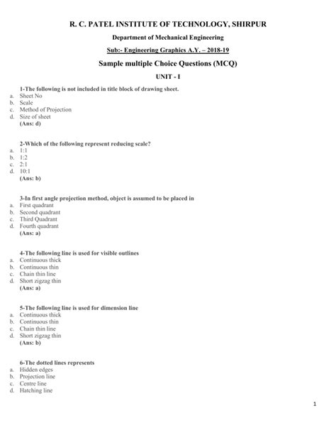 question bank mid sem 1