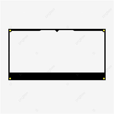 Webcam Clipart Hd PNG Frame Webcam Overlay Live Frame Digital