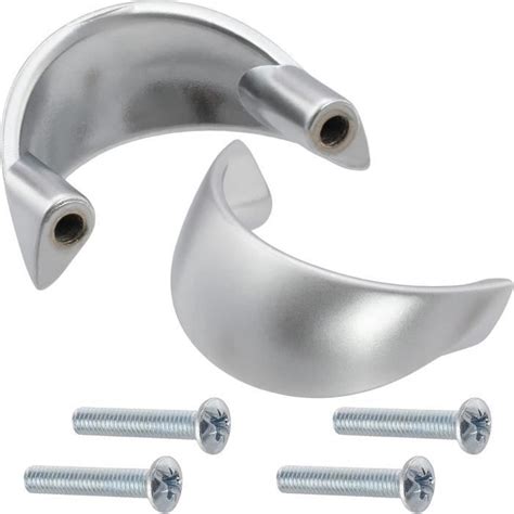 410 Lot De 2 Poignées De Meuble Entraxe 32 Mm Pour Porte Armoire