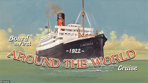 As Cunard Marks A Century Of Global Cruises We Voyage Back In Time