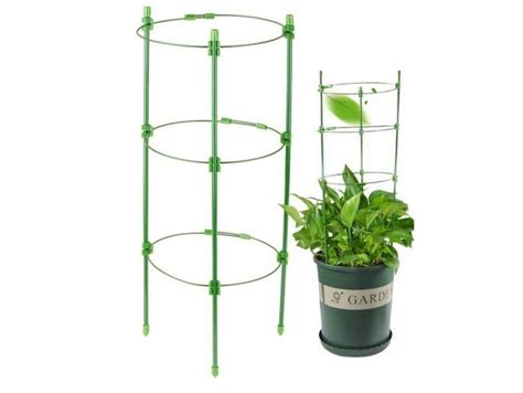 Podpora pierścieniowa roślin kwiatów podpórka 60cm PrzydaSie pl