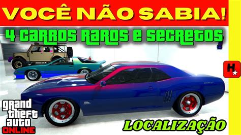 Gta Online Carros Raros Caros E Secretos Que Voc N O Sabia Que