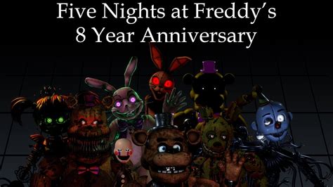 Five Nights At Freddy S Year Anniversary Tribute Collab Youtube