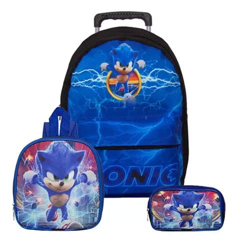Mochila Escolar Toys 2U Mochila Sonic The Hedgehog Escolar Juvenil