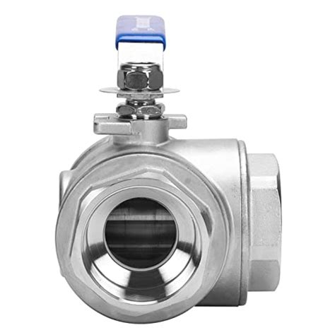 Snapklik Dernord Way Ball Valve T Mounting Pad Stainless