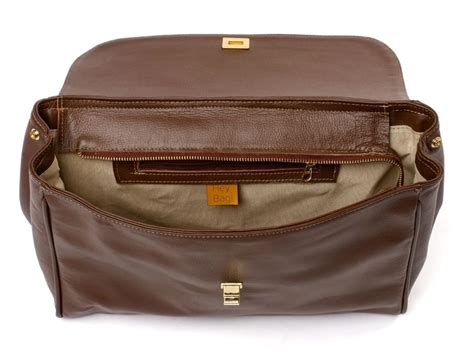 Hey Bag Bolsas Bolsa De Couro Para Notebook Marrom