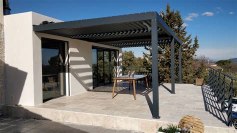 Pergola Bioclimatique Bois Et Alu
