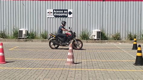 PROVA PRÁTICA DE MOTO DETRAN BARRA DA TIJUCA AEROTOWN YouTube