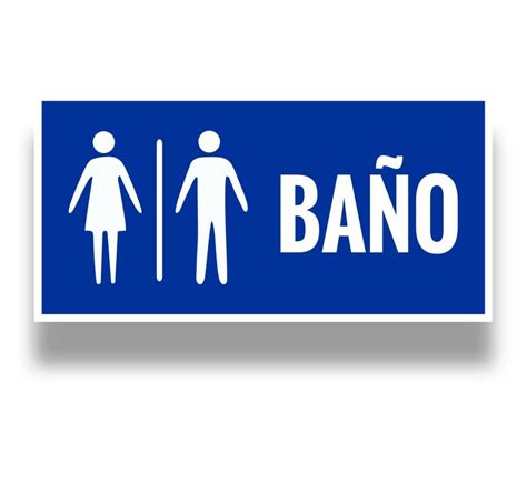 Señalización Baño Mixto JOP Avisos Señales Avisos