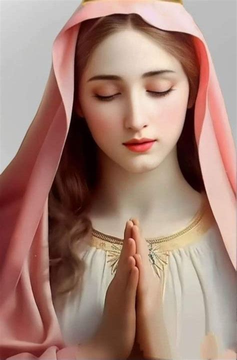 Pin by Lê Phương on Đức Maria Mother mary images Jesus and mary