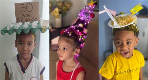 Penteados Inusitados Para O Dia Do Cabelo Maluco Movimentam Internet
