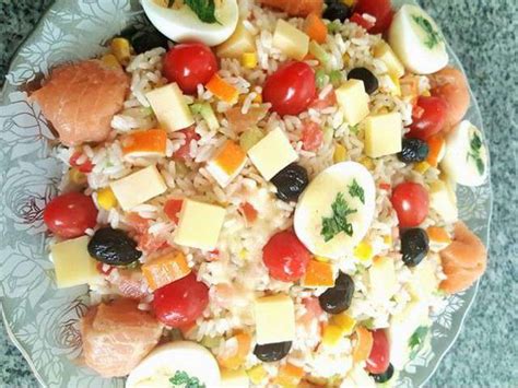 Recettes De Salade De Riz Et Fromage