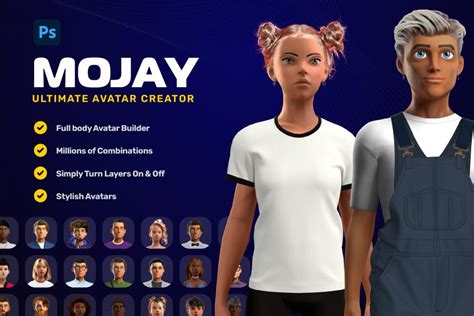 Mojay Ultimate D Avatar Creator Design Cuts