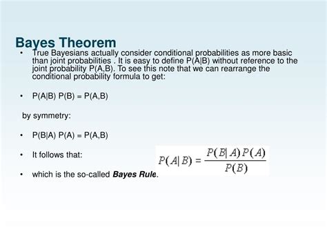 teorema de bayes