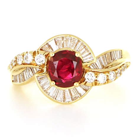 No Reserve Price 18 Carati Oro Giallo Anello 1 50 Catawiki