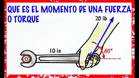 QUE ES UN TORQUE O MOMENTO DE UNA FUERZA QUE ES EL BRAZO DE PALANCA
