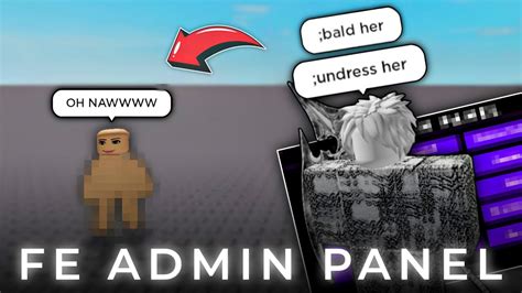 OP FE Admin Panel Gui Script Tons Of Sus Trolling Features