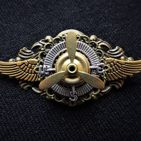 Steampunk Jewellery Aviator Airship Pilot Flying Explorer Etsy