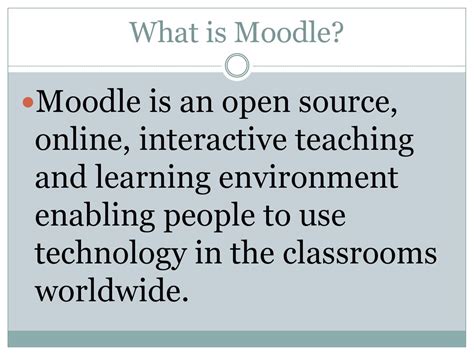 modular object oriented dynamic learning environment ppt download