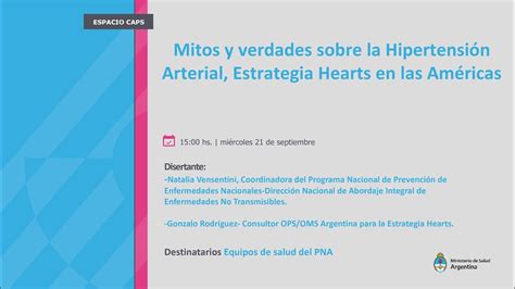 Mitos y verdades sobre la Hipertensión Arterial Estrategia Hearts en