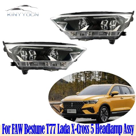 For Faw Bestune T Lada X Cross Led Head Light Head Lamp
